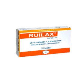 Miorel Compuesto (metocarbamol/acetaminofen) blister 10 tabletas. – La ...