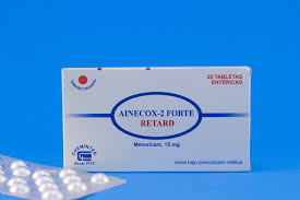Ainecox 2 Forte Retard (meloxicam) 20 tabletas. – La Moderna