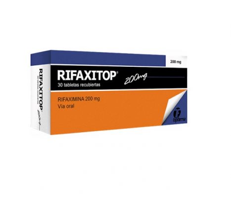 Rifaxitop 200 (rifaximina) mg caja 30 tabletas. – La Moderna