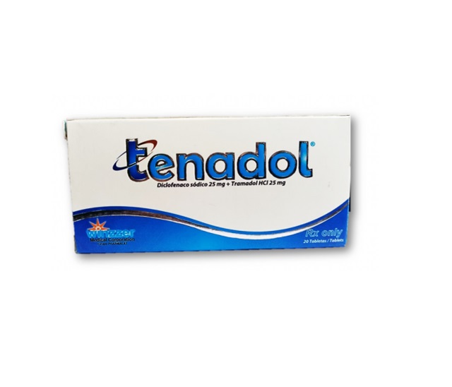 Tenadol 25 25mg 20 tabletas. | Farmacia La Moderna y Comisariato del ...