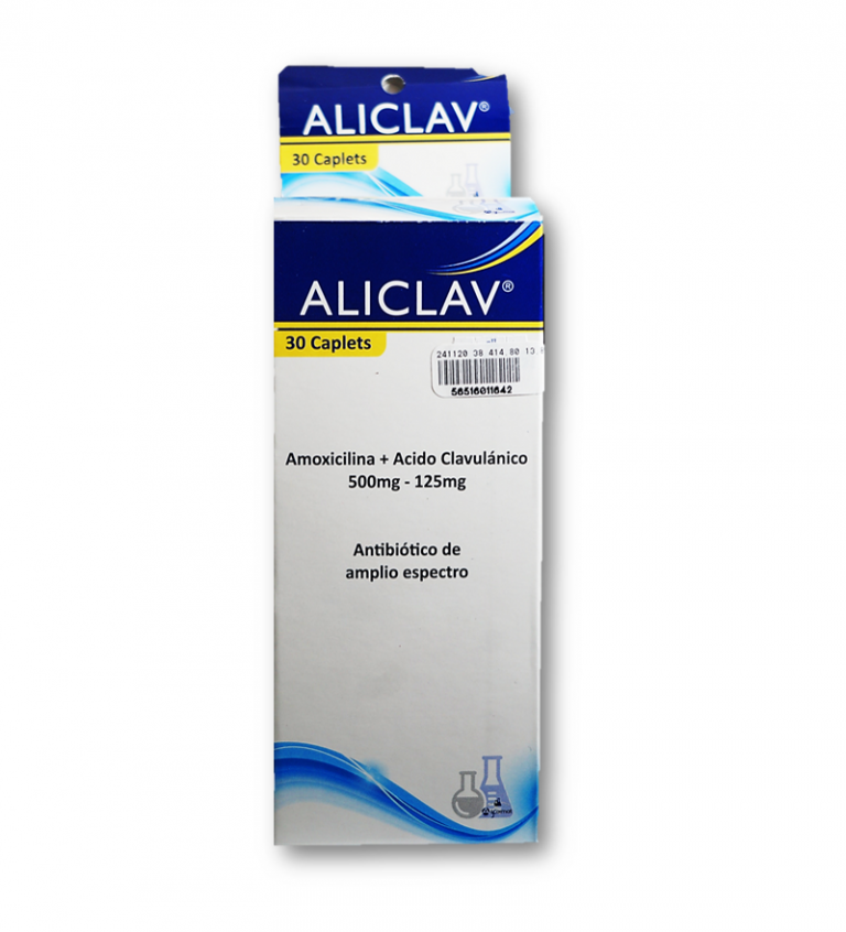 Aliclav 500/125 mg (amoxicilina/acido clávulanico) unidad. – La Moderna